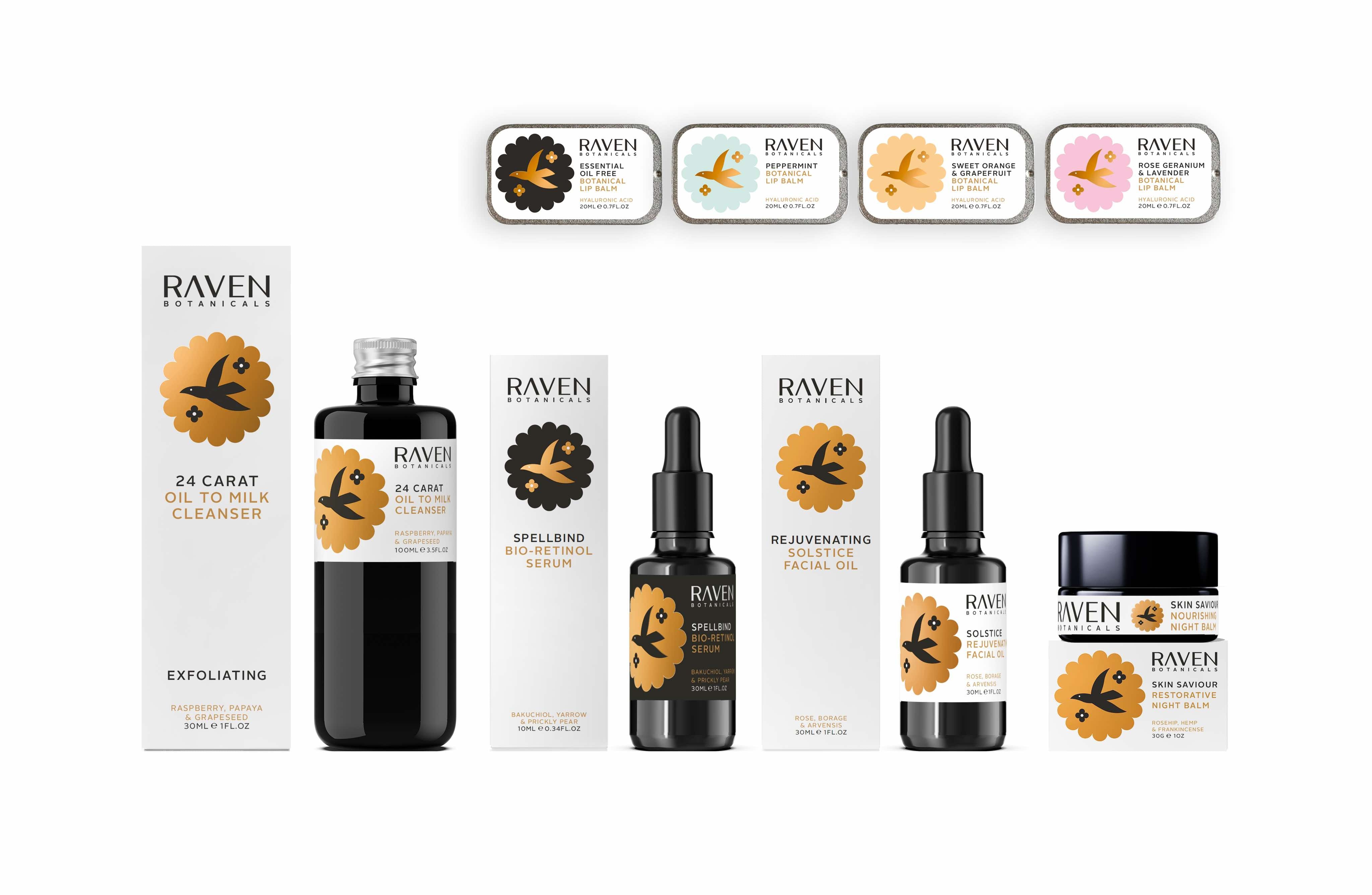 Raven Botanicals Branding is Transforming